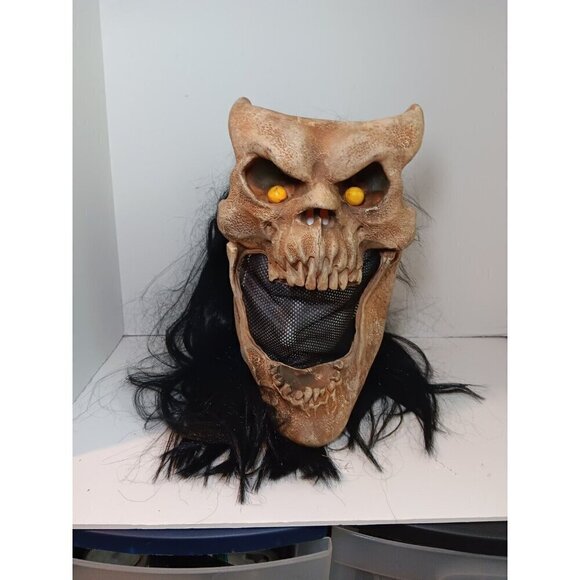 mario chiodi | Holiday | Vtg 204 Mario Chiodo Halloween Mask Horned ...
